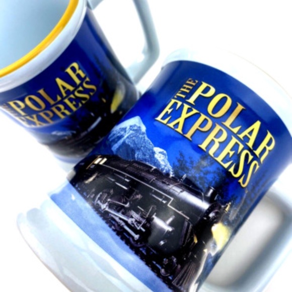 Dining | The Polar Express Mug Set Of 2 Handle Cup Coffee Collectible ...